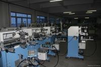 China Pneumatic Cylindrical Screen Printing Machine Bottle Stand for sale