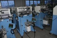 China Pneumatic Cylindrical Screen Printing Machine Bottle Stand for sale