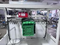 China Plane Servo Garbage Can plastic Bin Heat Transfer Machine for sale