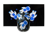 China Silicone pad printing head safety helmet heat transfer machine for sale