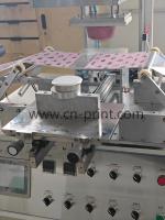 China Silicone pad printing head safety helmet heat transfer machine for sale