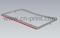 China Polygon, special-shaped large parts Prototype servo heat transfer machine for sale