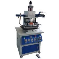 China Pneumatic Plane leather logo embossed hot stamping machine for sale