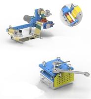 China Paper towel hot foil stamping machine with auto unloading for sale
