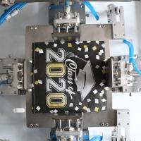 China Paper towel hot foil stamping machine with auto unloading for sale