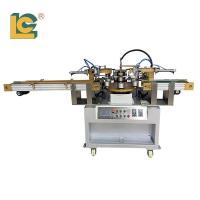 China 6 station cosmetic line turntable hot foil stamping machine for sale