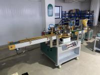 China 6 station cosmetic line turntable hot foil stamping machine for sale