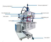China larger size plastic container Custom PLC control hot foil stamping machine for sale