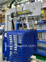 China larger size plastic container Custom PLC control hot foil stamping machine for sale