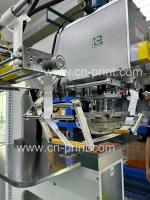 China larger size plastic container Custom PLC control hot foil stamping machine for sale