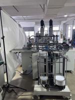China Full Automatic Disposable Western plate Double Head Servo Hot Stamping Machine for sale