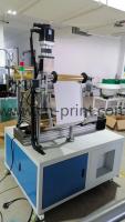 China PLC servo plane hot foil stamping machine with moving working tabel for sale