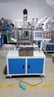 China PLC servo plane hot foil stamping machine with moving working tabel for sale