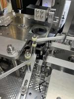 China Ultra-precision micro letter wheel CCD positioning auto hot stamping machine for sale