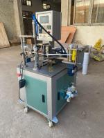 China Irregularly shaped bottle cap container edge profiling hot stamping machine for sale