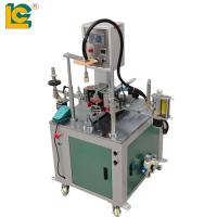 China Irregularly shaped bottle cap container edge profiling hot stamping machine for sale