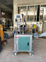 China Irregularly shaped bottle cap container edge profiling hot stamping machine for sale