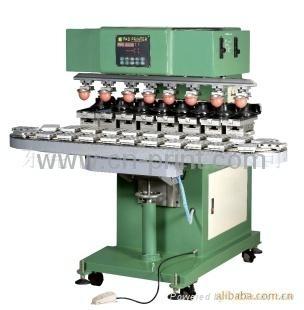 China 8-Colour Conveyor Belt & Ink cup Tampon Printer for sale