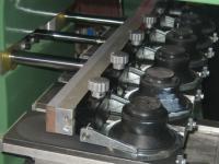 China Six Colour Closed ink Cup Pad Printer for sale