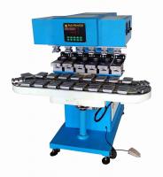 China Six Colour Closed ink Cup Pad Printer for sale