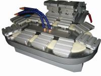China 2-Colors Conveor Belt Sealed Cup Tampografia printer for sale