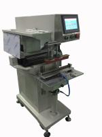 China Rotary Single color Transverse Flow Pad Printer for sale