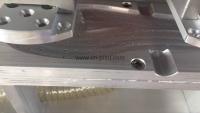 China PLC System Transverse Flow tampografia for insole with pad cleaning system for sale