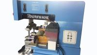 China PLC System Transverse Flow tampografia for insole with pad cleaning system for sale