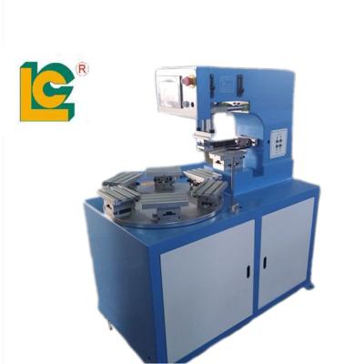 China 6 station rotary pad printing machine optical frame pad printing machine for sale