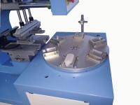 China PLC 2 color pad printing machine golftee pad printing machine for sale