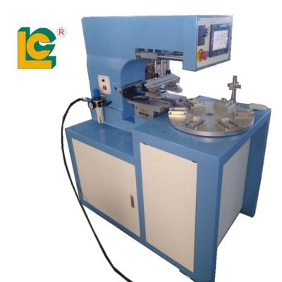 China PLC 2 color pad printing machine golftee pad printing machine for sale