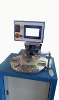 China PLC 2 color pad printing machine golftee pad printing machine for sale