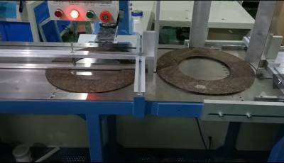 China Single colour automatic feeding unloading cleaning rubber oil cup pad printer for sale