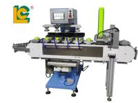 China 4color 20station Large Ink Cup Tank Belt Pad Printer with loading and unloading for sale