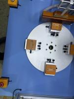 China High precision rotary servo 1color pad printing machine for sale