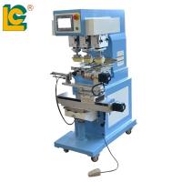 China Three color servo rotary fixture pad printing machine for sale