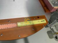 China Automatic Ruler One Color Pad Printing Machine with Drying System for sale