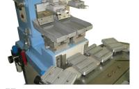 China 2-color conveyor belt pad printer for sale