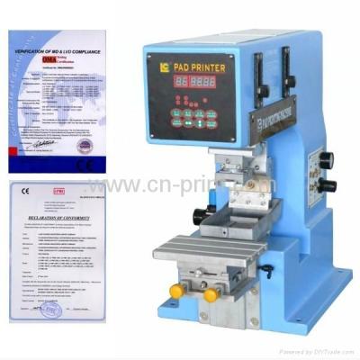 China Desktop Mini Single Pad Printing machine optical frame pad printing machine for sale