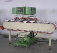 China 4-color open tray pad printer for big box for sale