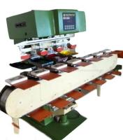 China 4-color open tray pad printer for big box for sale