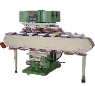 China 4-color open tray pad printer for big box for sale