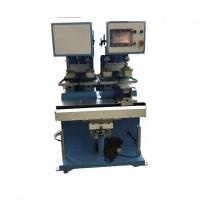 China PLC 4-color open ink well pad printing machine with shuttle and independent pad for sale