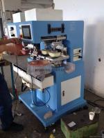 China PLC 4-color open ink well pad printing machine with shuttle and independent pad for sale