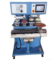 China 4-Color Large size pad printer with shuttle & PLC and touch screen for sale