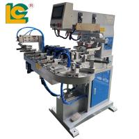 China 2-color open ink well pad printing machine with conveyor with rotary system for sale