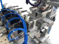China 2-color open ink well pad printing machine with conveyor with rotary system for sale