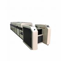 China IR Hot Drying Tunnel with cooling zone add robot hand automatic unloading system for sale
