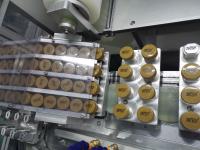 China Automatic 6 Color Bottle Caps Pad Printing Machine With Open Ink Tray for sale