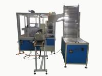 China Automatic 6 Color Bottle Caps Pad Printing Machine With Open Ink Tray for sale
